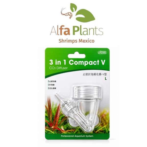 CO2 Diffuser 3 in 1 - V Ista – Alfa Plants Shrimps México