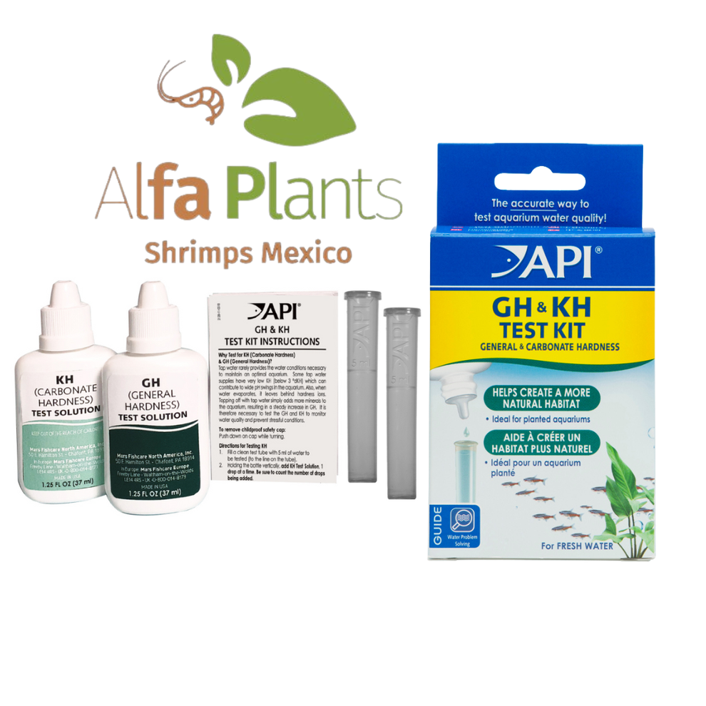 Api GH y KH Test Kit – Alfa Plants Shrimps México